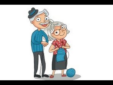 How to draw Grandparents - YouTube