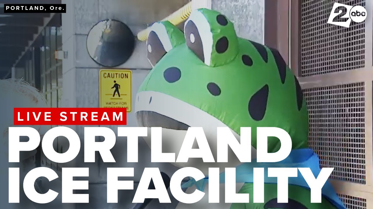 Outside the Portland ICE facility amid ongoing protests and the legal ...