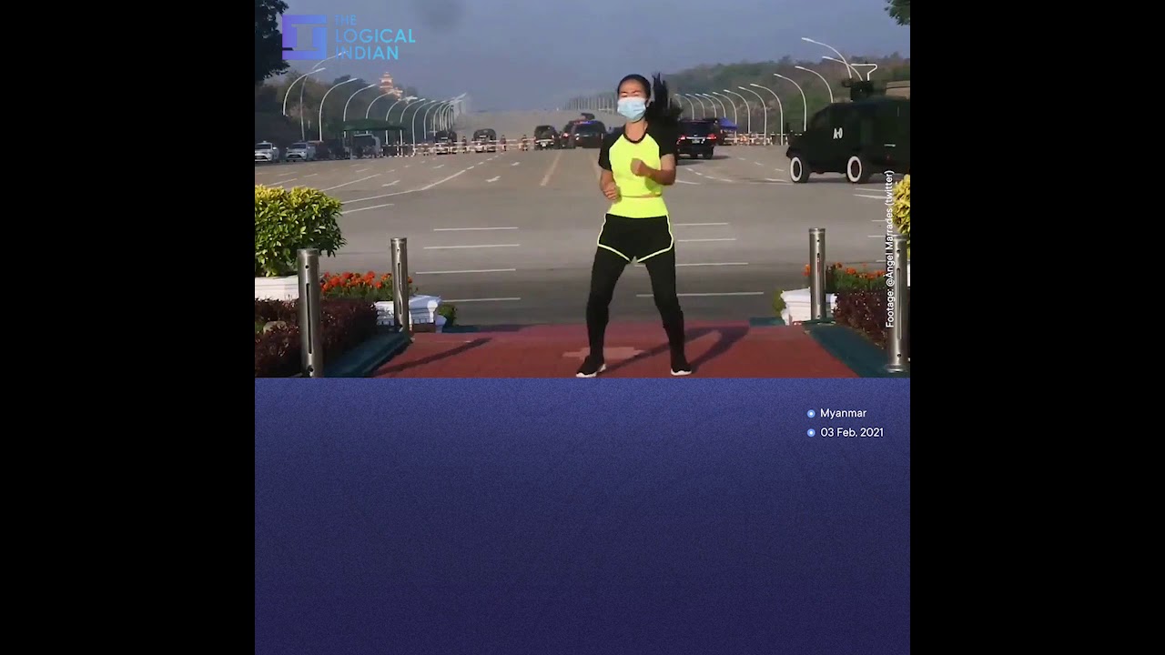 Myanmar: Aerobics Instructor Unwittingly Captures First Moment Of ...