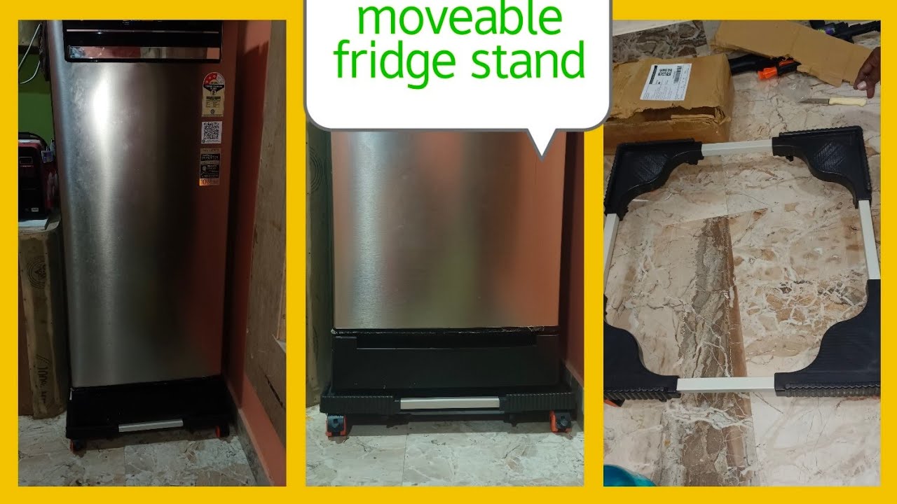 ఫ్రిడ్జ్ స్టాండ్||moveable stand||madhuri telugu ammaie channel - YouTube