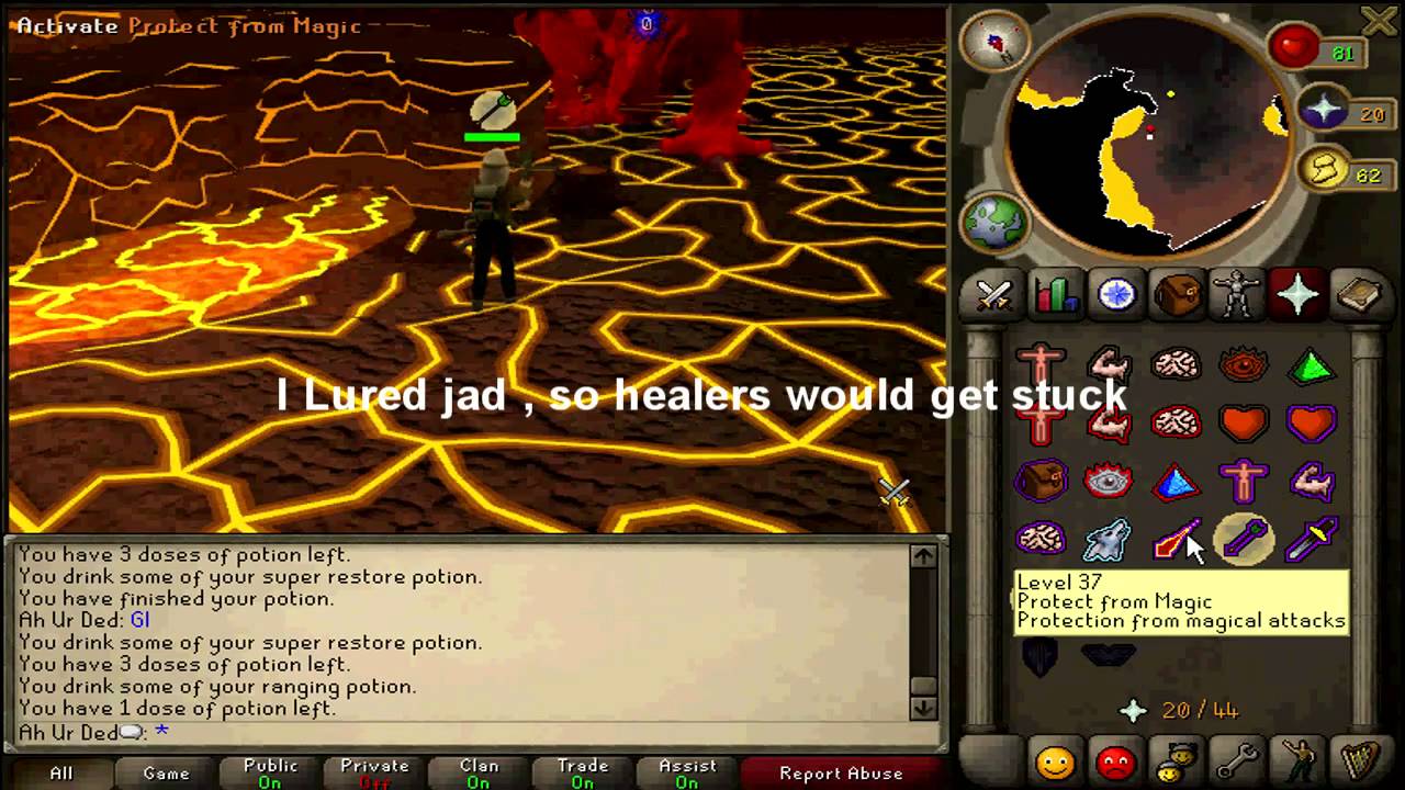 So ur Ded : Fire Cape 1 defence pure , guide 1 def pure secrets ...