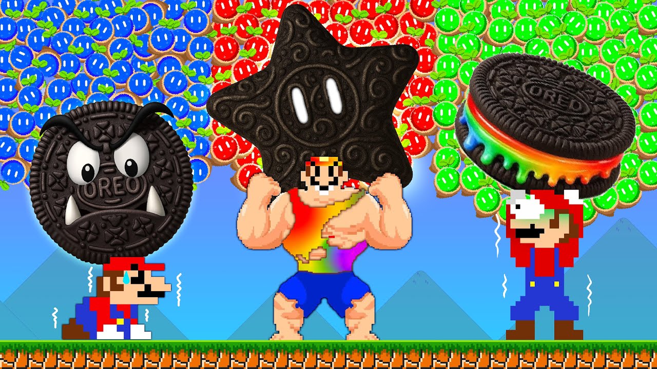 Mario Has Too Many 1-UP Mushrooms OREO and Upgrading to BIGGEST EVER ...