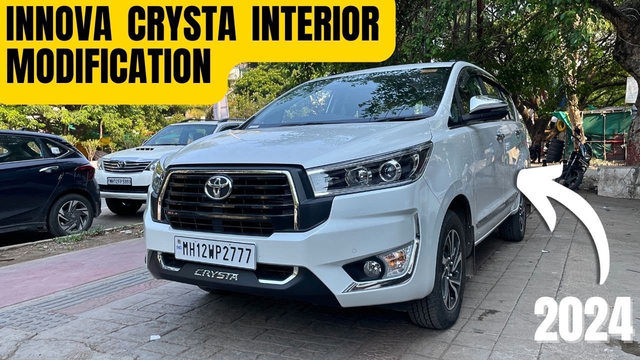 Innova Crysta Interior Modification 2024 🤩 DM Now 👇 - YouTube
