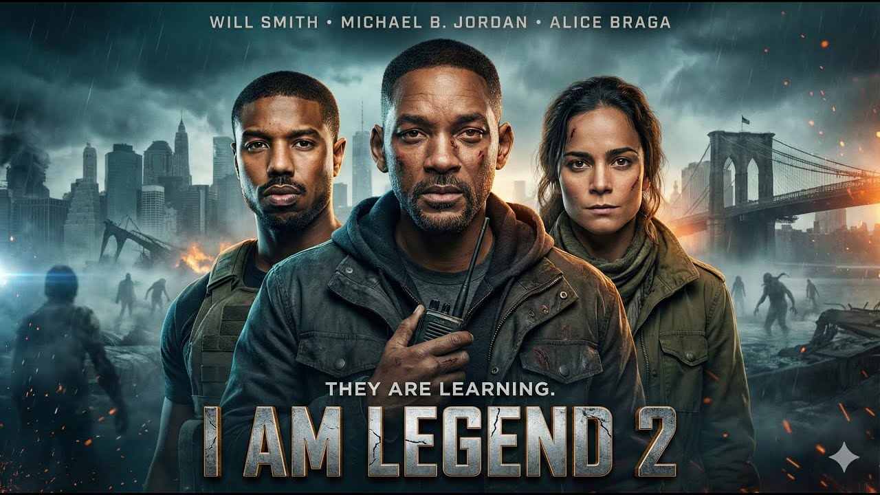 I AM LEGEND 2 (2026) - The Last Cure | Will Smith & Michael B. Jordan ...