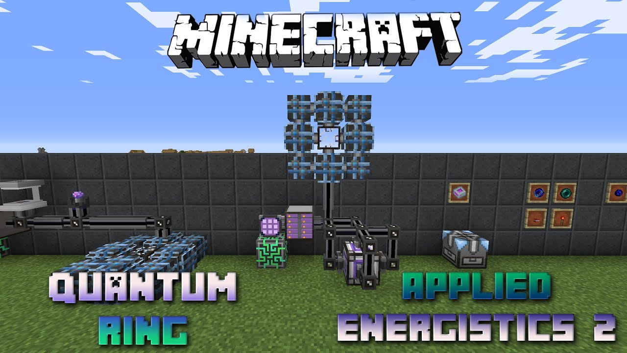 ME Quantum Ring 📀 Minecraft Applied Energistics Tutorial 1.16.5 📀 English 📀 #Minecraft - YouTube