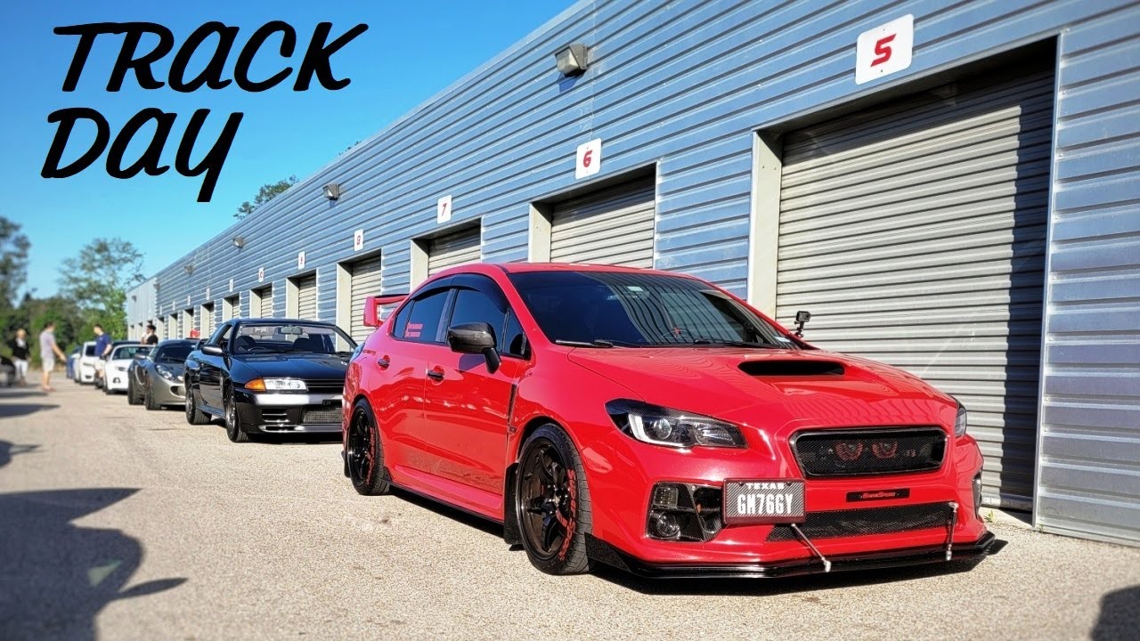 2017 WRX Track Day at Speedsportz - YouTube