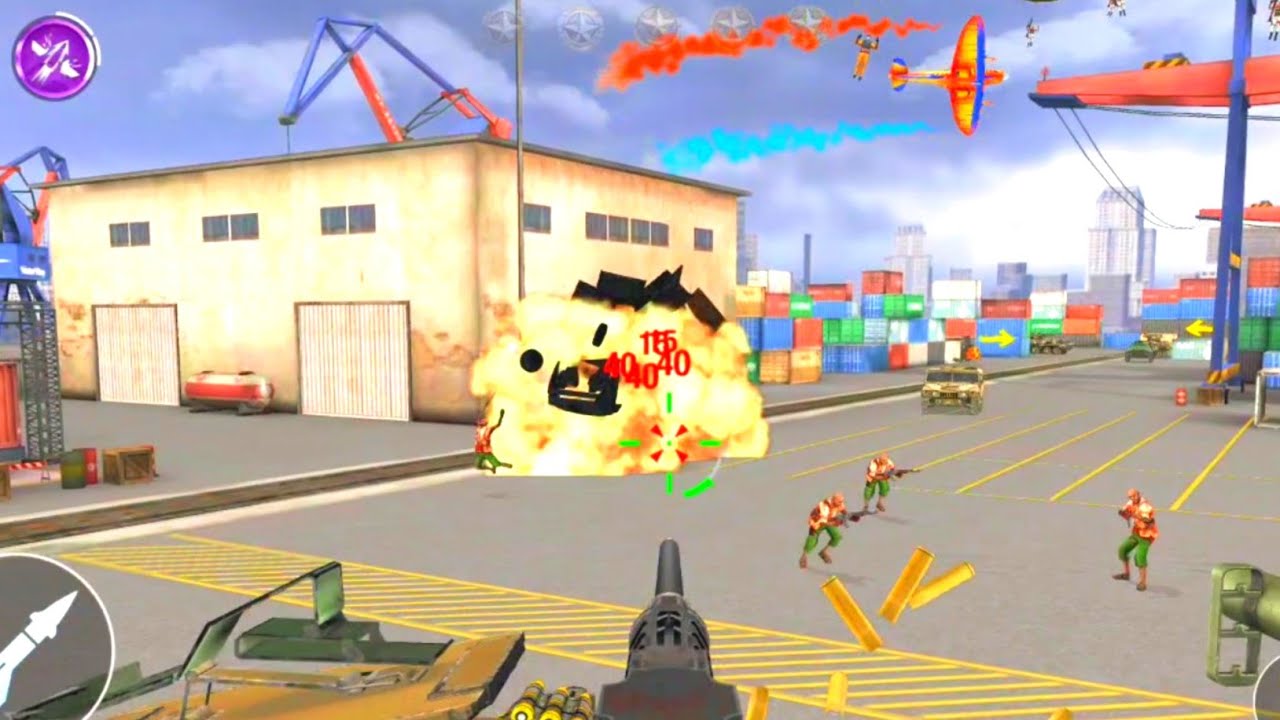 World War: Fight For Freedom Gameplay || Campaign 3 _ Rainbow Harbor ...