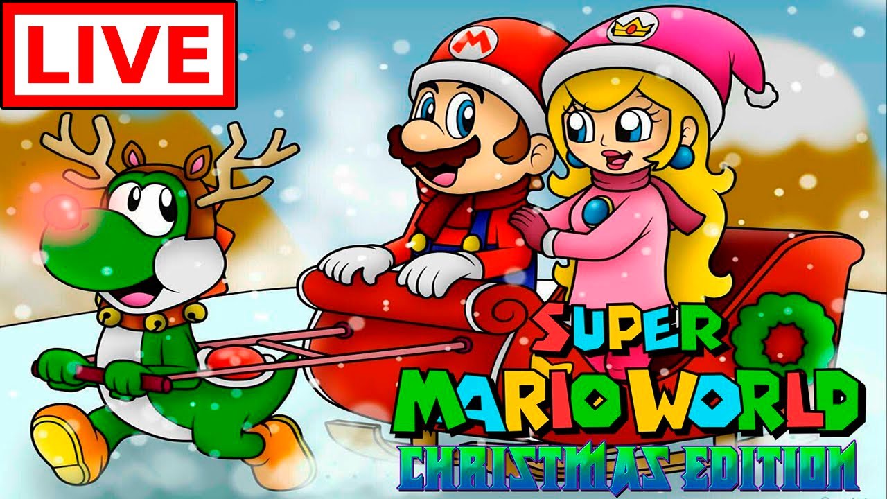 🛑SUPER MARIO BROS Merry Mountain Christmas Adventure - YouTube