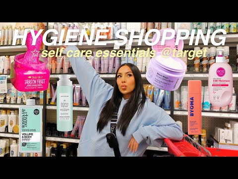 HYGIENE SHOPPING + SELF CARE ESSENTIALS ☆ body care, feminine hygiene & skin care *must haves*