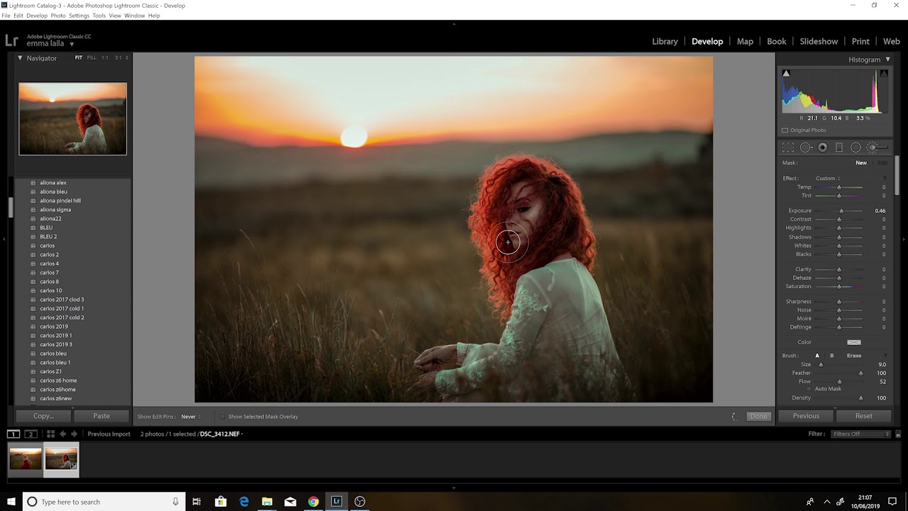 Lightroom editing less than minute - YouTube