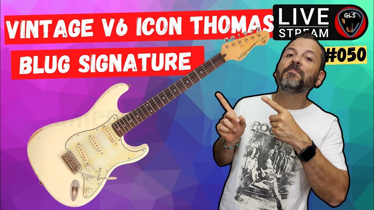 🔴Live streaming - TEST VINTAGE V6 Icon Thomas Blug Signature - YouTube
