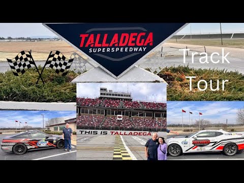 Talladega Super Speedway Track Tour, Talladega, AL - Grandstands, Victory Lane, Finish Line ...