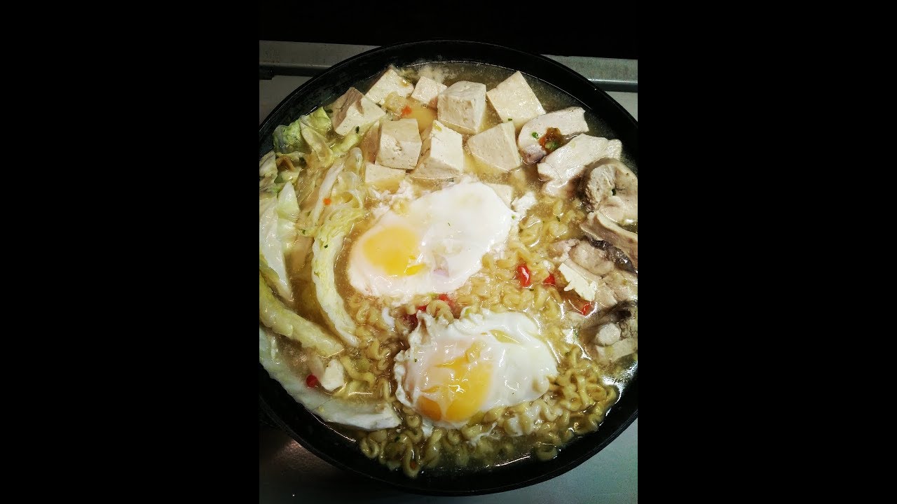 Quick and easy; chicken lomi with tofu - YouTube