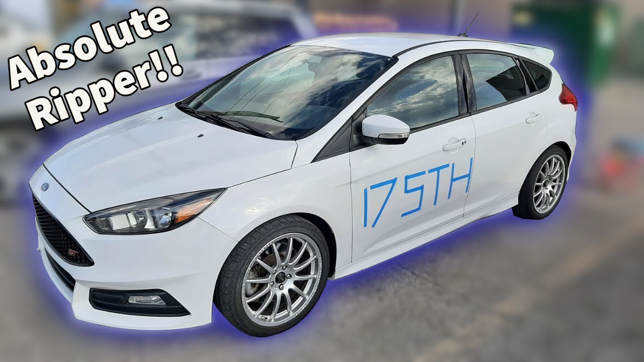 Focus ST Fast Autocross Runs - YouTube