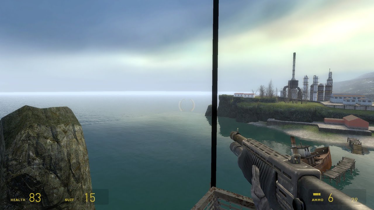 ShadowDeathBlade93 playing HL2: Lost Coast with gamepad - YouTube