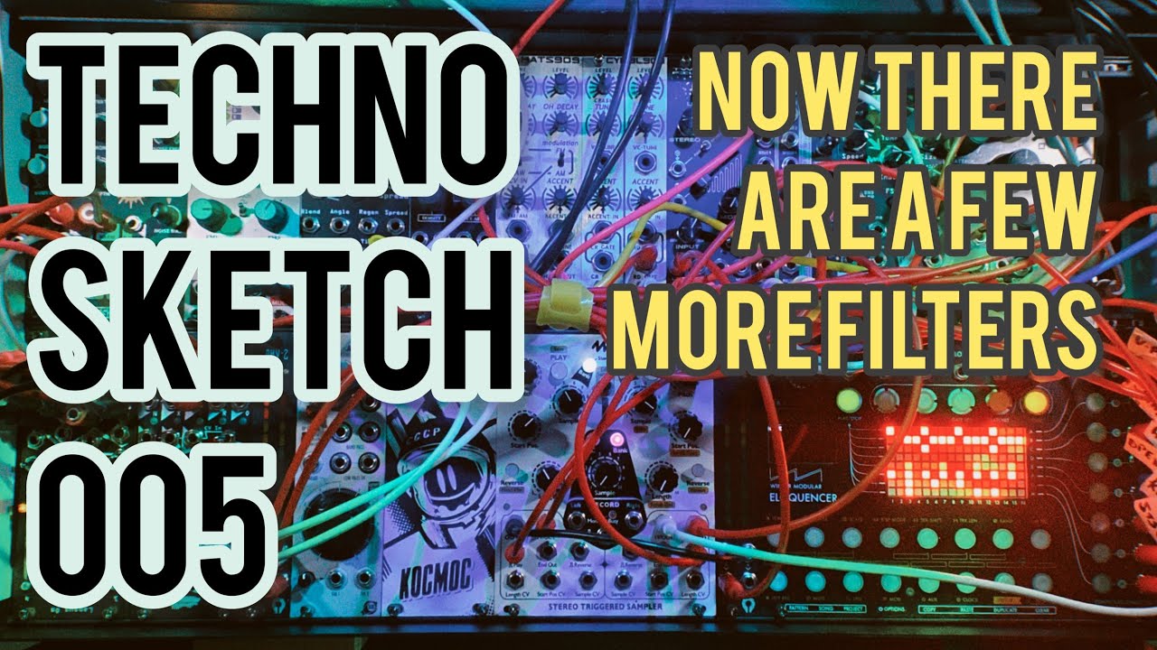 Techno Sketch 005 (eurorack modular) - YouTube