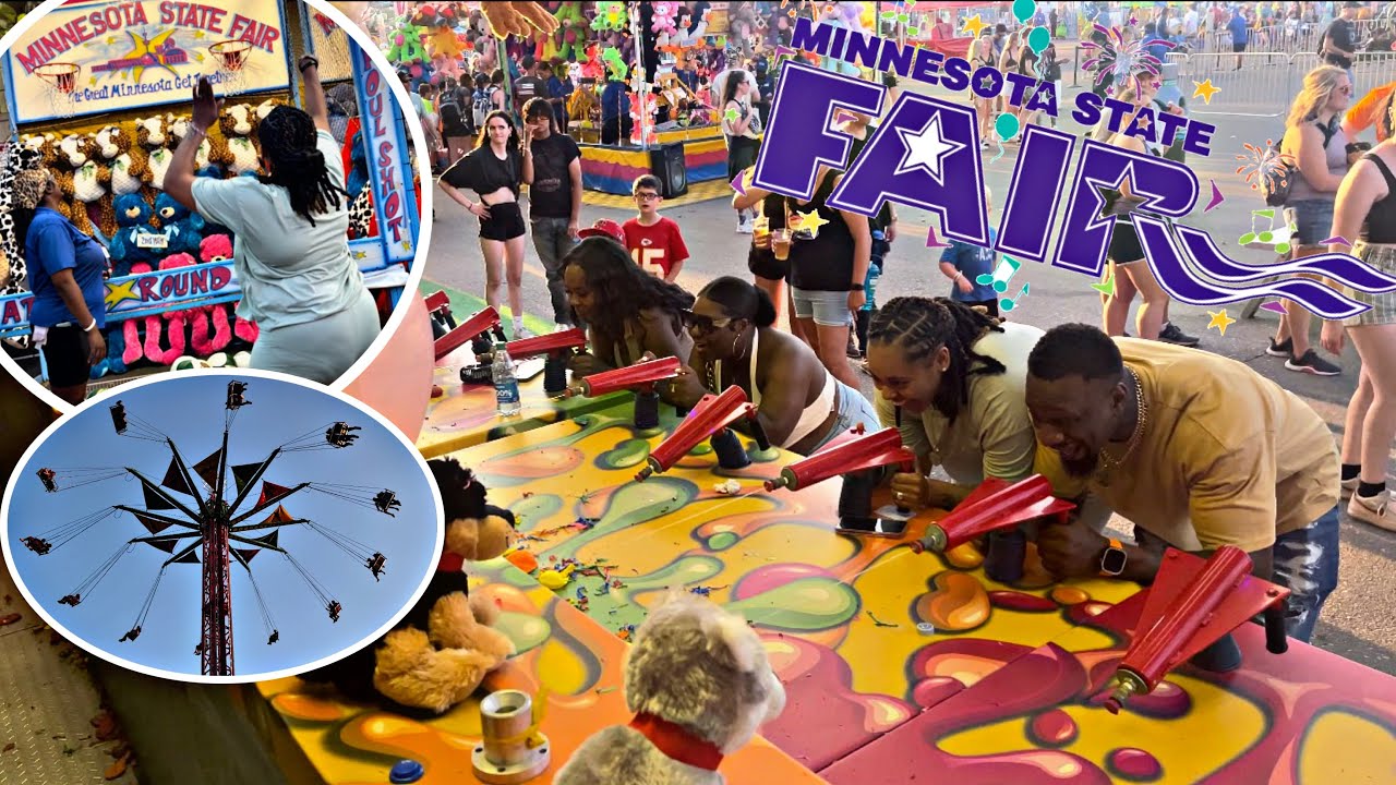 COME WITH ME TO THE MINNESOTA STATE FAIR 🎡‼️ - YouTube