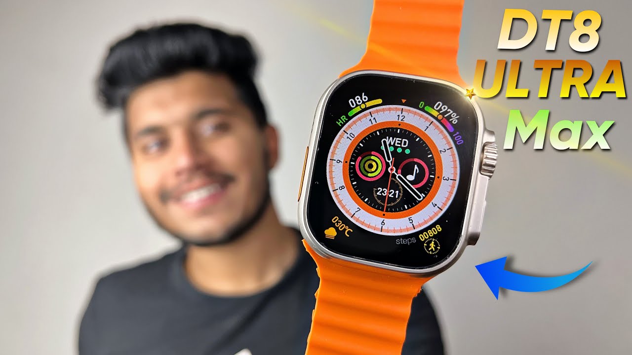 DT8 Ultra Max Smartwatch || With 2.1” HD Display ️|| 12x Ultra Smartwatches Giveaway😯|| DT8 ...