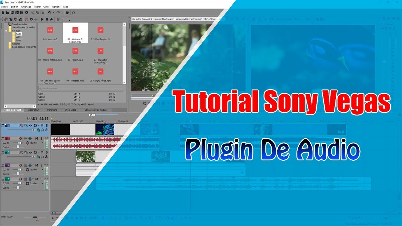 Tutorial Sony Vegas - Plugin De Audio - YouTube