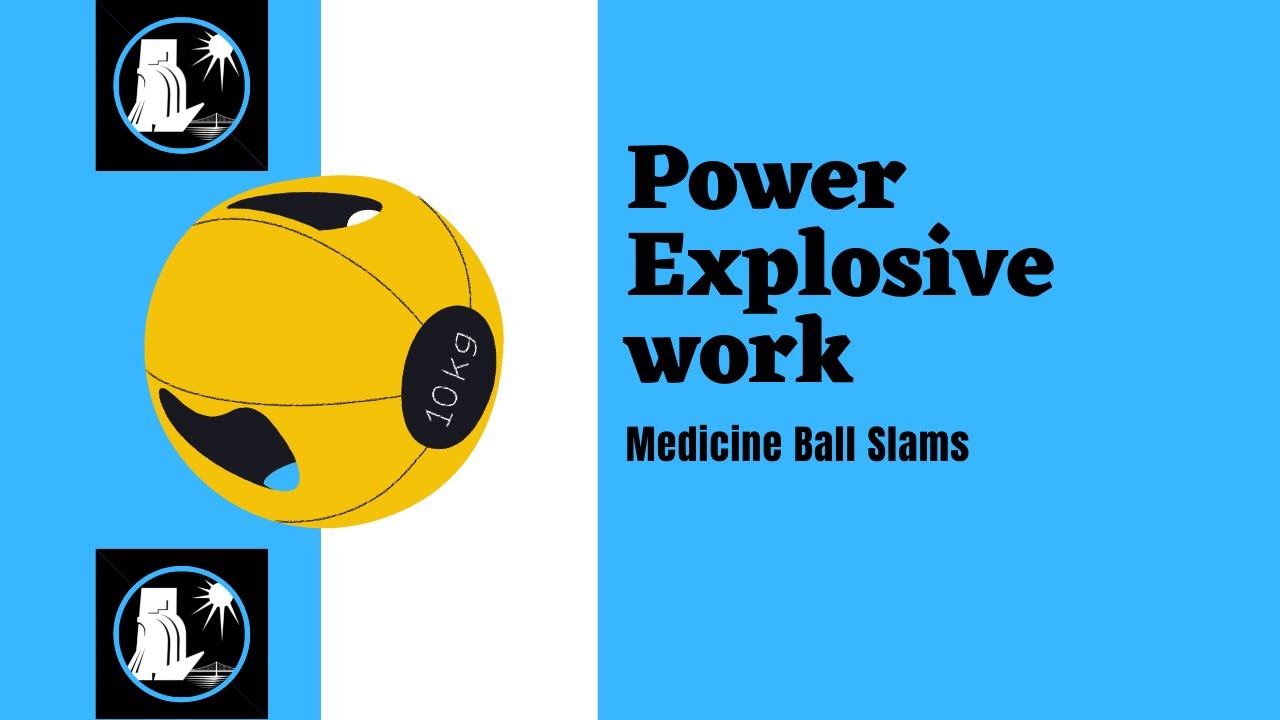 Power/ Explosive Exercise | Medicine Ball Slams | Improve Your Upper ...
