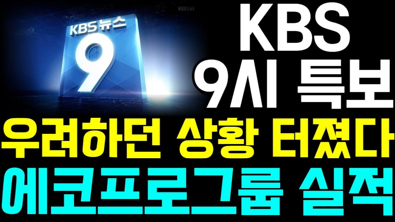 1분기 잠정 실적 에코프로비엠 포스코홀딩스 금양 Sbs뉴스 실시간 속보 뉴스 삼성전자 서정덕tv 박순혁 에코프로 주식 에코프로비엠주가전망 기봉이