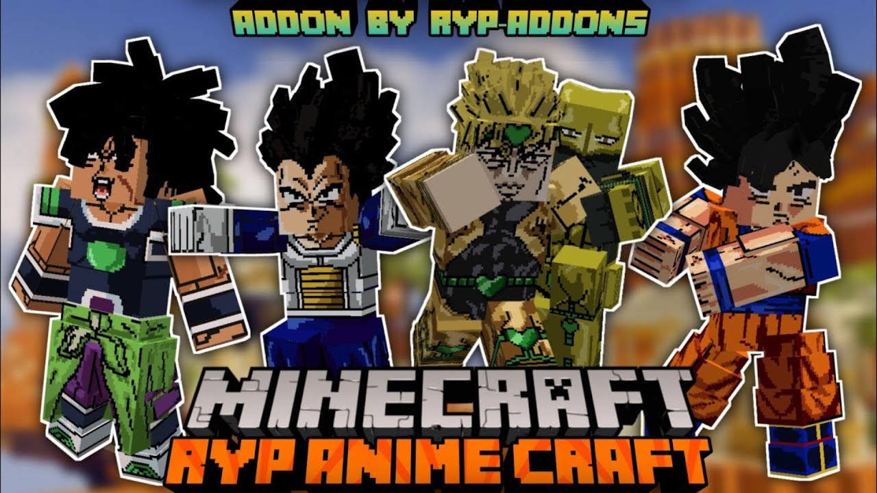 RYP ANIME CRAFT ADDON V3 - UPDATE [MINECRAFT [1.20.40] - YouTube