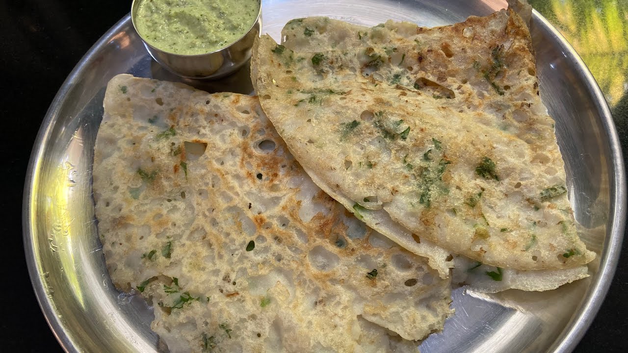 घावण रेसीपी | Ghavane receipe in Marathi | Breakfast recipe | तांदळाचे ...