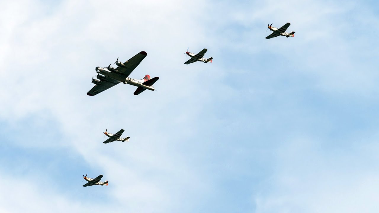 Salute To America Flyover "The Salute Returned" - Connie Bowlin - YouTube