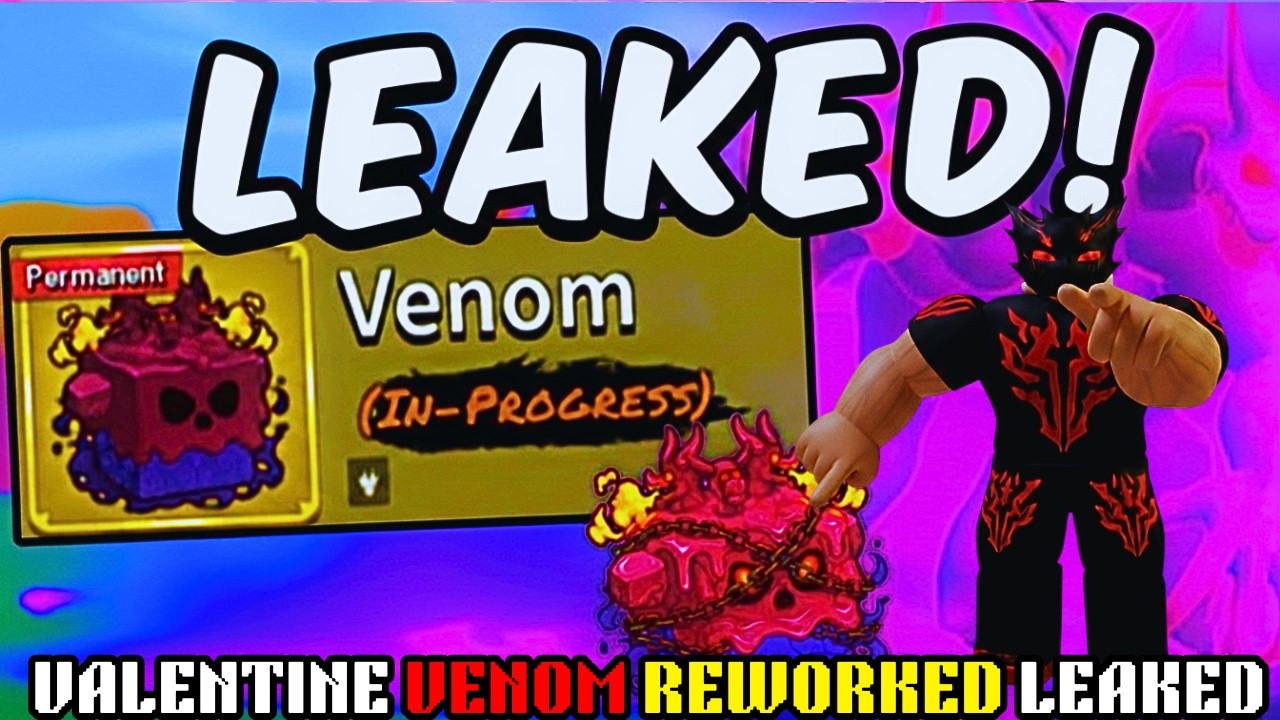 OMG! NEW VENOM REWORK REVEALED! ️ Blox Fruits Venom Rework 2026 - YouTube