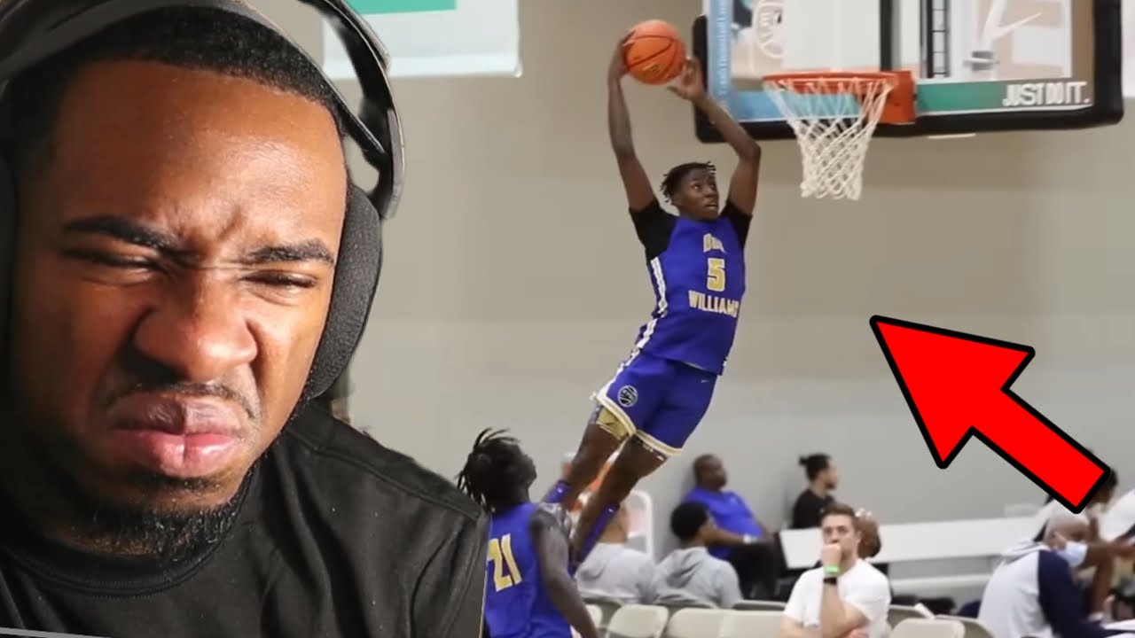 THE BEST DUNKER IN HIGH SCHOOL !!! TREY PARKER UNSEEN Nastiest ...