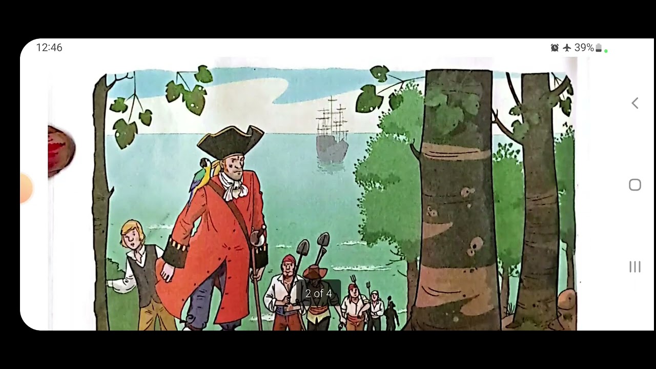 The treasure hunt, class 4 , English - YouTube