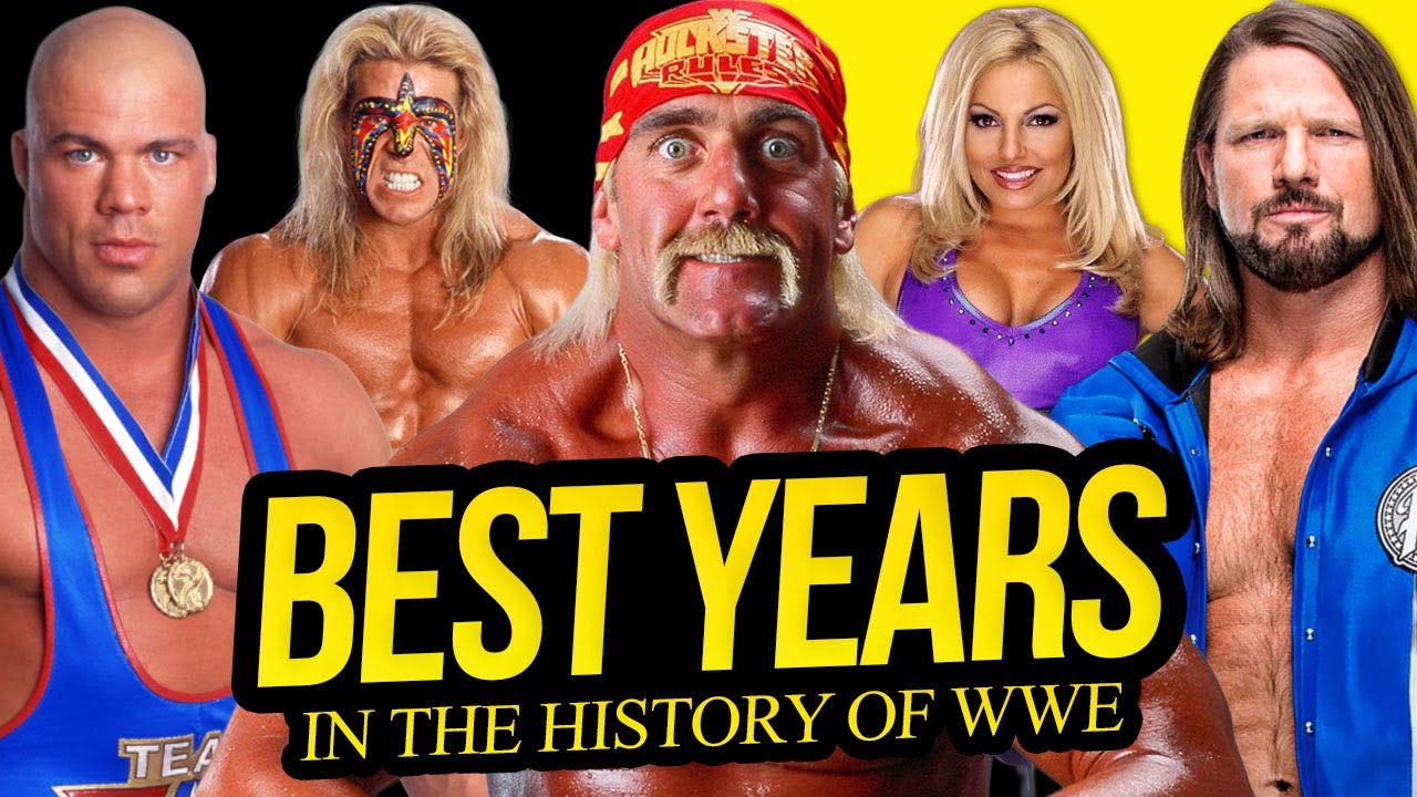 10 BEST Years in WWE History! - YouTube
