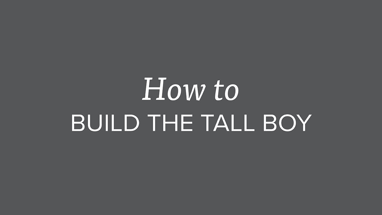 Spaceslide - How to build the Tall Boy - YouTube