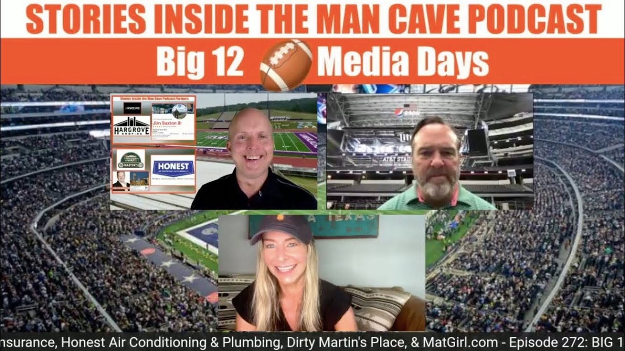 Big 12 Football Media Days #2 with Tes & OKC's Mark Rodgers - YouTube