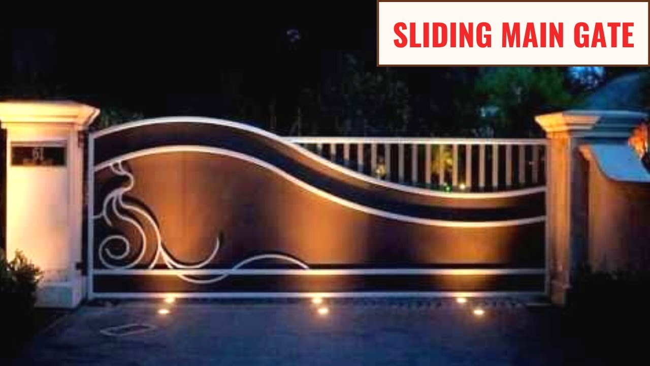2023 Sliding gate design| sliding gate| steel gate design| Entrance ...
