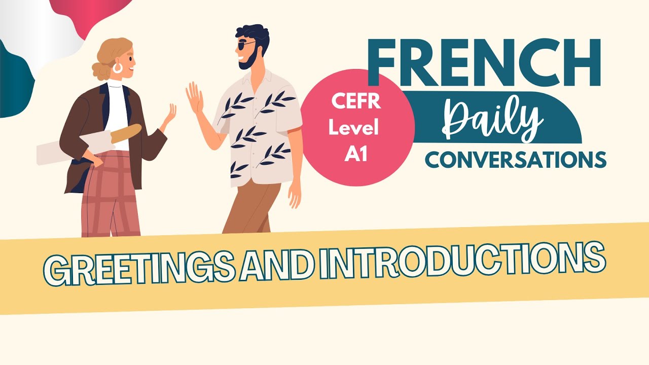 Learn French A1+ – Greetings & Introduction | Listening Practice | Ep.1 ...