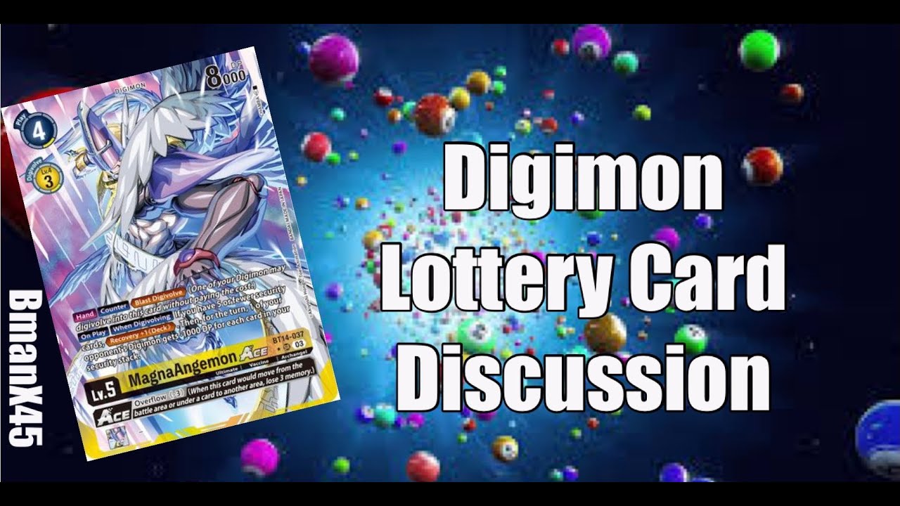 Digimon TCG: Digimon Lottery Cards Discussion - YouTube