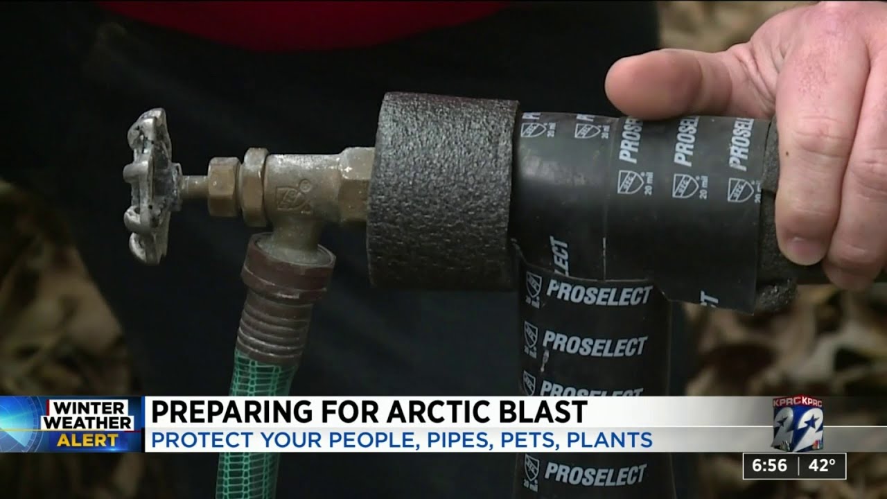 Preparing for an arctic blast - YouTube