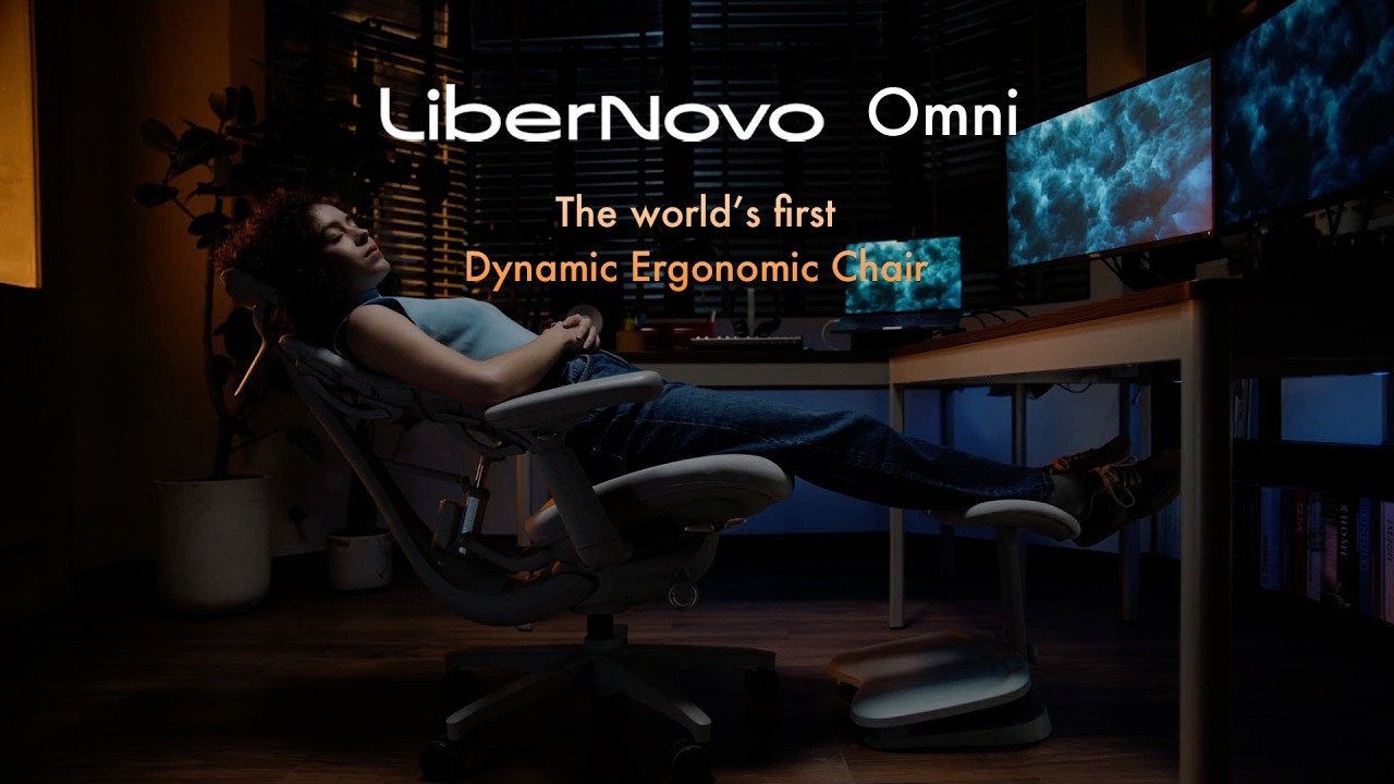 Welcome to LiberNovo | The World's First Dynamic Ergonomic Chair - YouTube