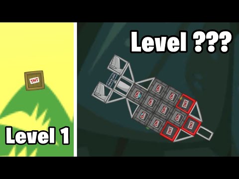 Level 0 to 100 Bombs vs Angry Birds – Bad Piggies Evolution!