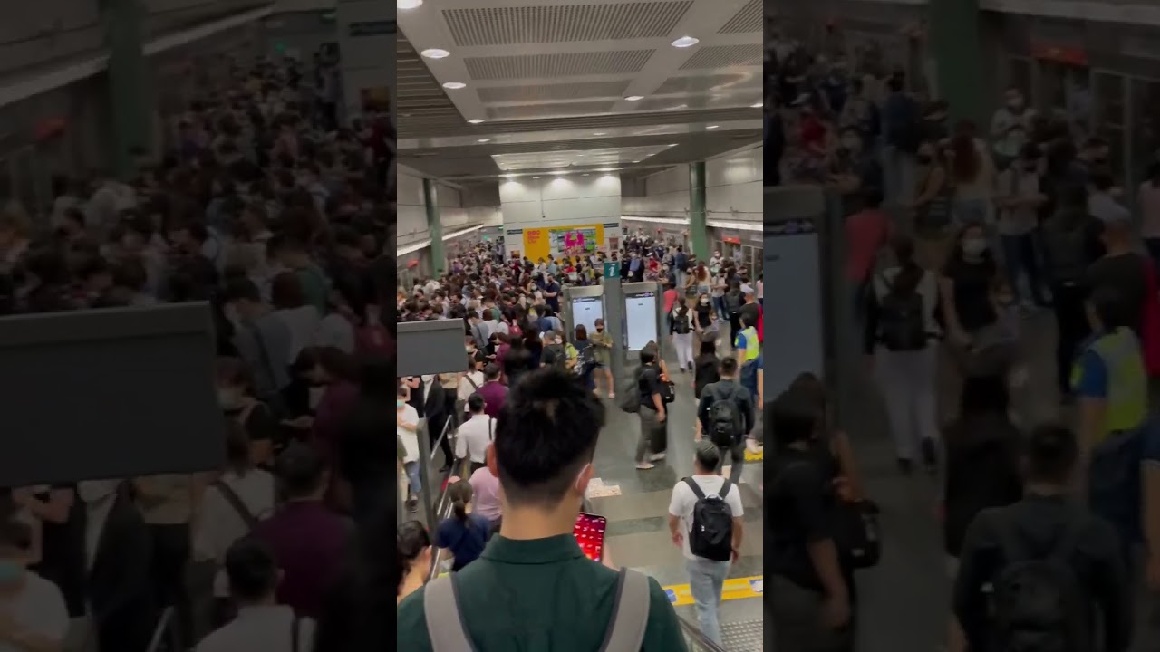 Train delay NEL 12th Oct 8am (North East Purple Line)It tooks me 30mins ...