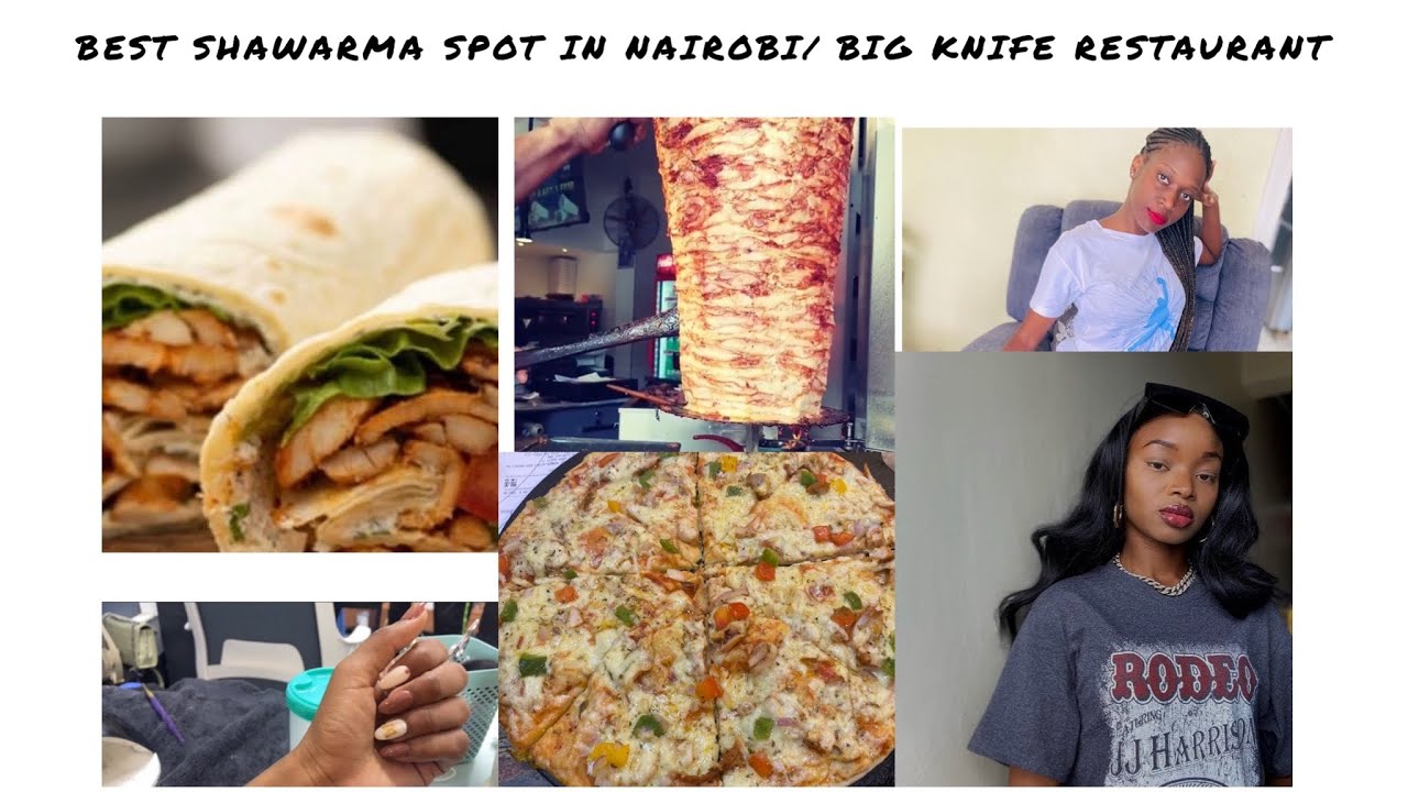 AFFORDABLE SHAWARMA SPOT IN NAIROBI ,KENYA // BIG KNIFE TURKISH ...