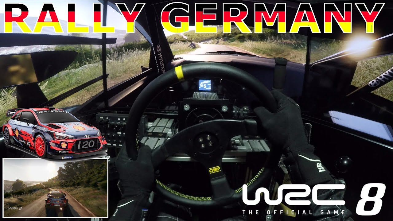 WRC 8 [Triple Screen] Rally Germany @ Hyundai i20 WRC [Onboard] - YouTube