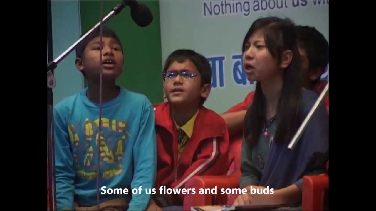 Children with Disabilities Performing theme song English Subtitles ...