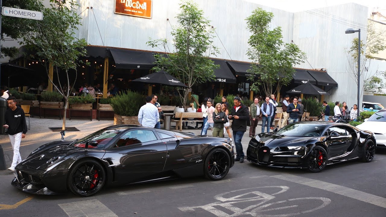Pagani & Bugatti de DON HUAYRA en México - YouTube