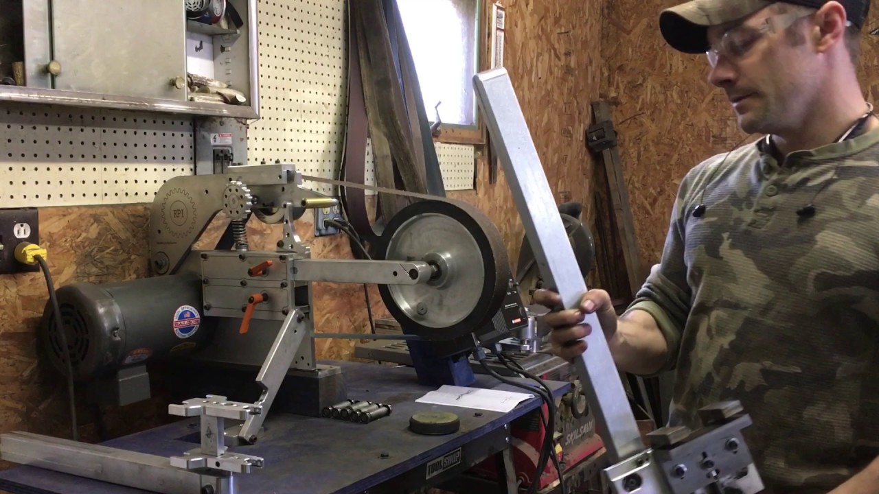 Reeder Products RPS101 2x72 Grinder - YouTube