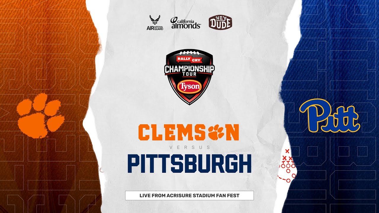 Clemson vs Pittsburgh - Rally Cry Championship Tour - YouTube