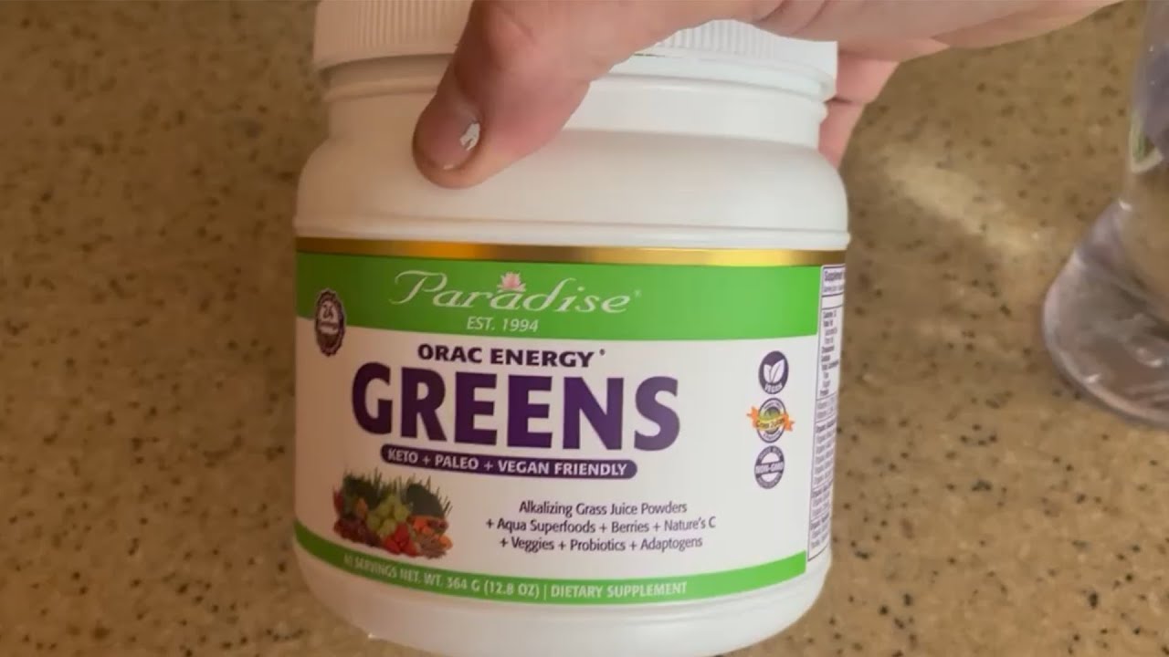 Revitalizing Health: Paradise Orac Energy Greens Powder - Ultimate ...