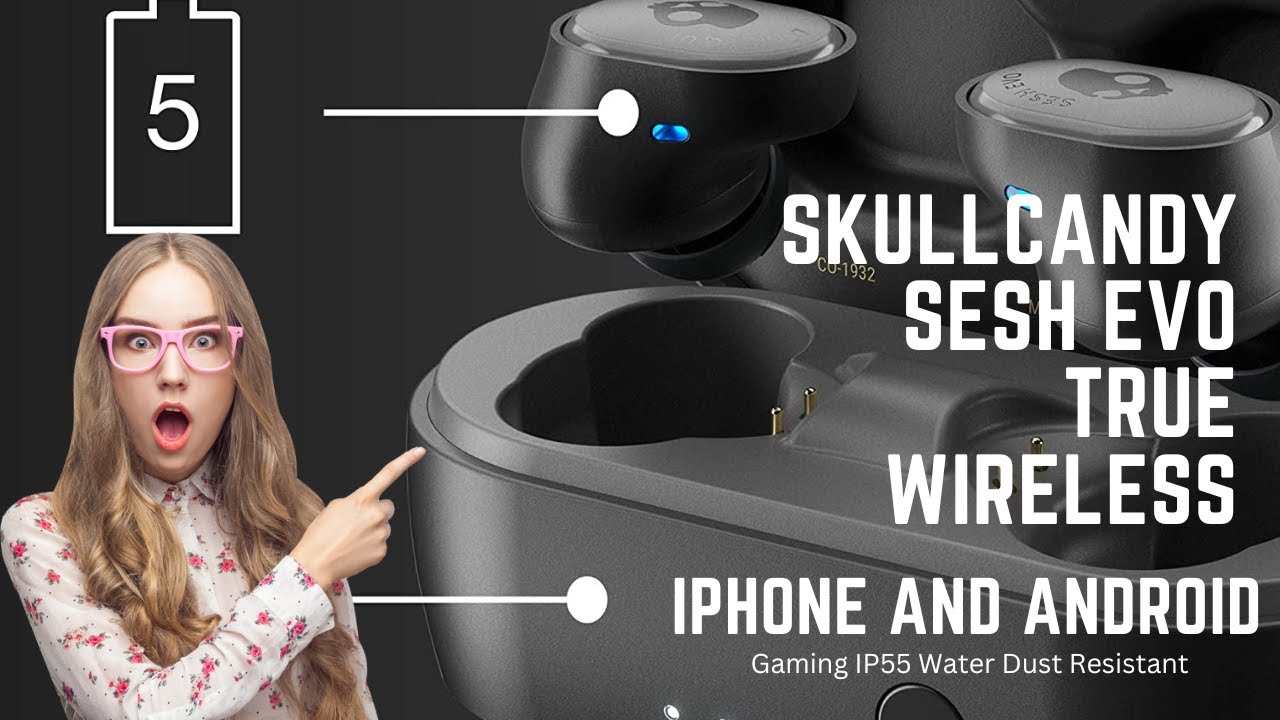 Skullcandy Sesh Evo |True Wireless| In-Ear Bluetooth Earbuds - YouTube