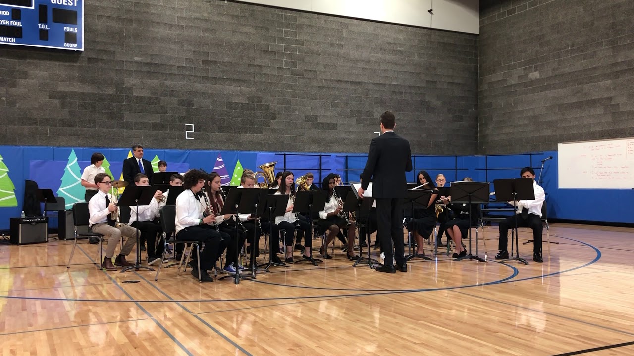 Maple View Middle School Advanced Band - American Heroes March - YouTube